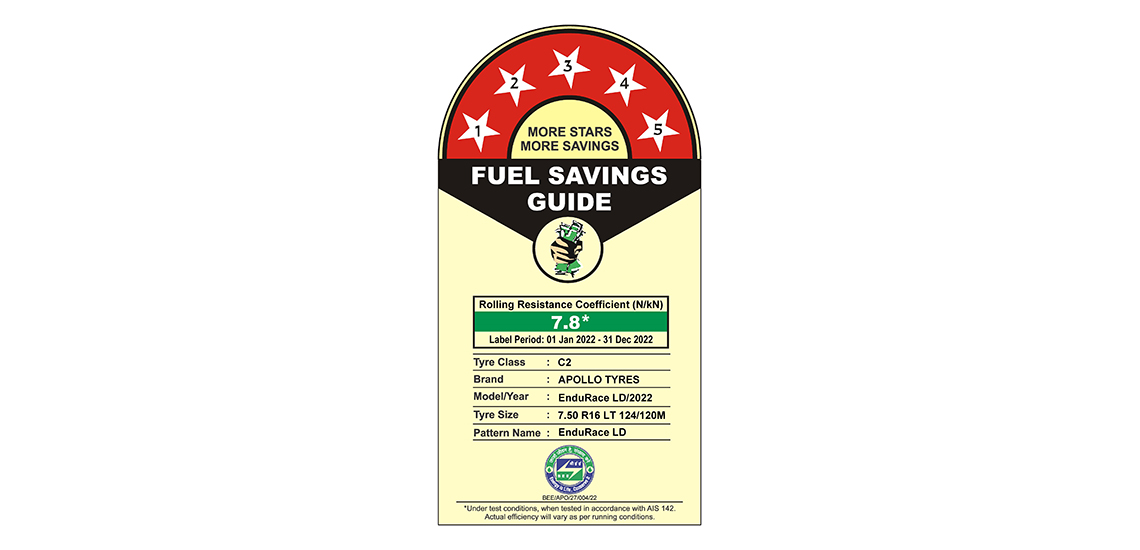 Apollo Tyres Receives 5-Star Rating for LCV Tyres - The Tyreman Magazine