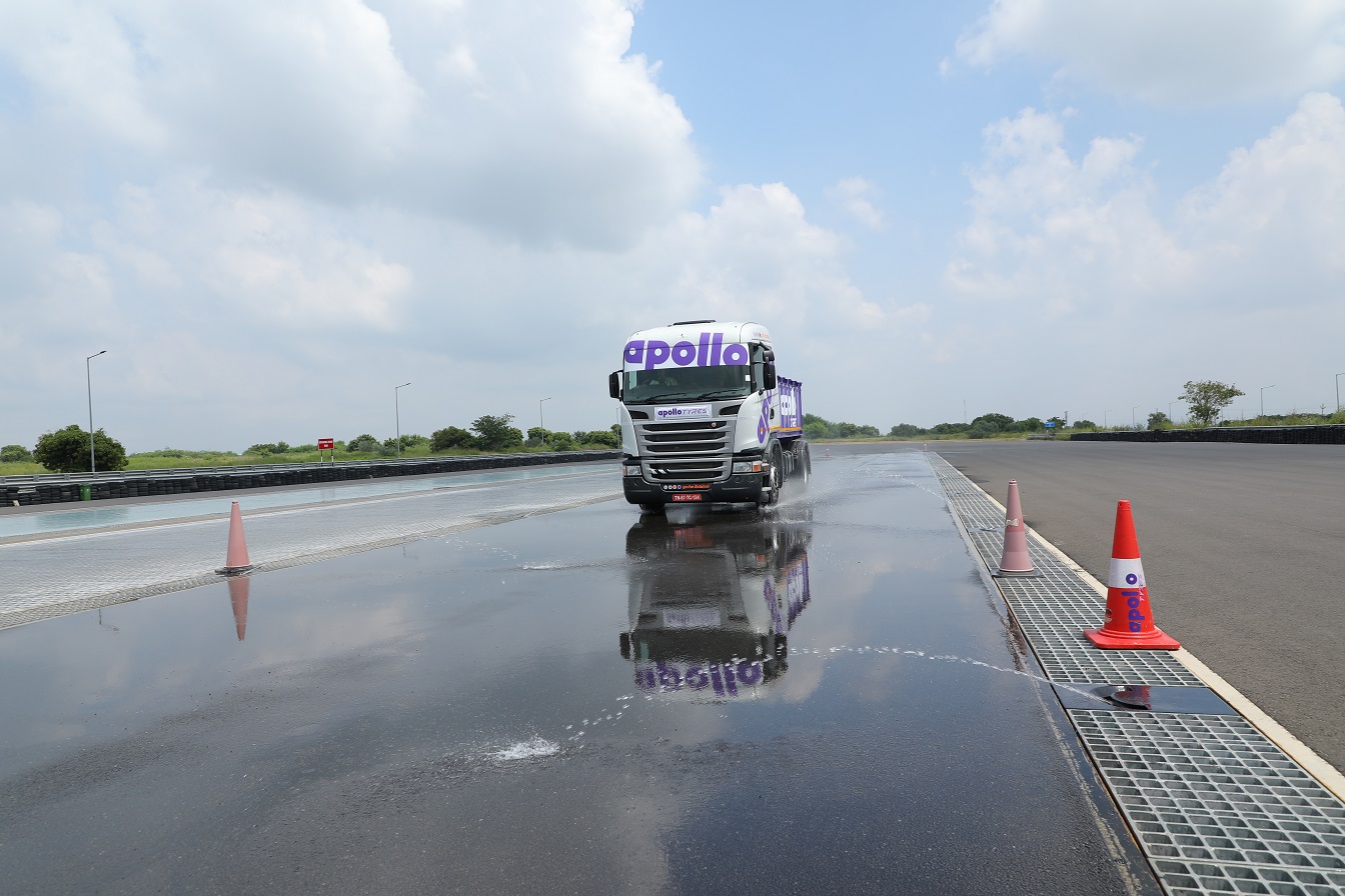 Apollo Tyres Partner GARC to Set up First Tyre Test Track in India