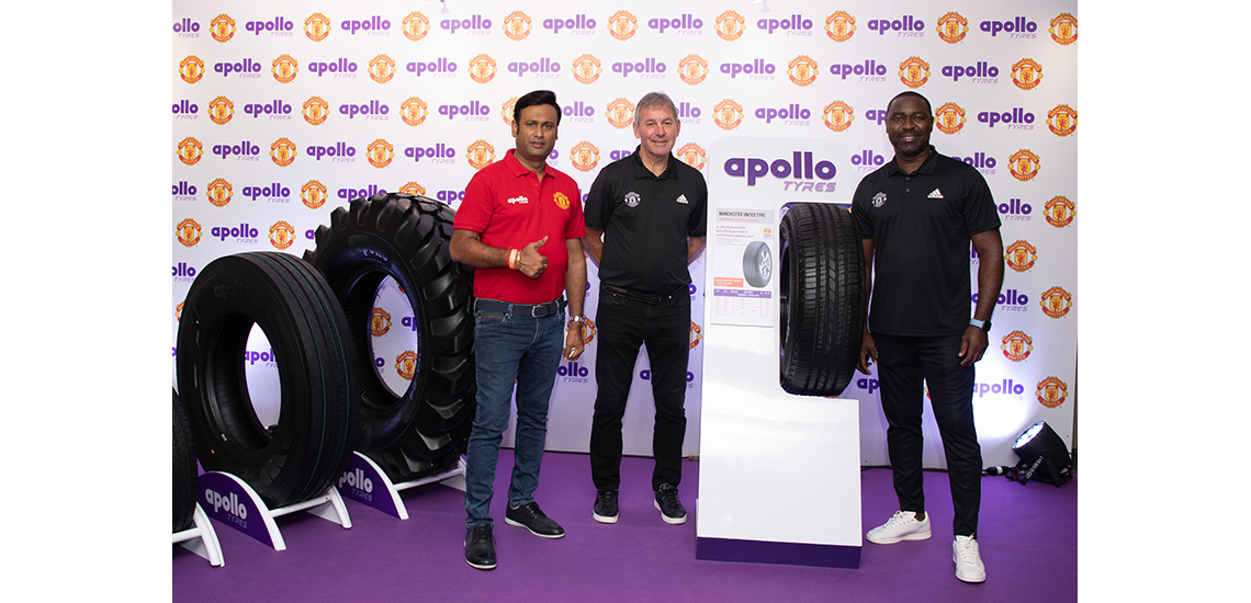 Apollo Tyres Expands Manchester United Legends Activity