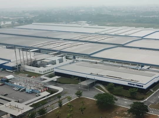 Toyo Tyre Malaysia Completes New Plant Building in Phase 2