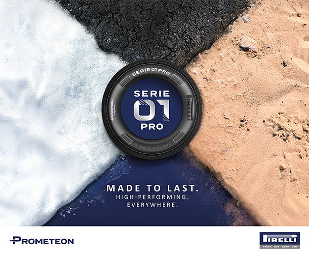 Prometeon Introduces ‘Serie 01 Pro’ Range - The Tyreman Magazine