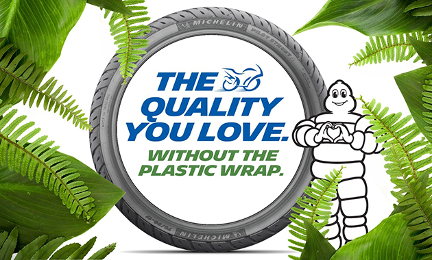 Michelin Eliminates Plastic Wrap on Motorcycle Tyres - The Tyreman Magazine