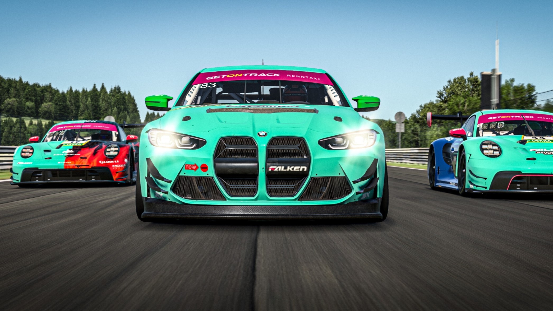 Falken Simracing Team Returns to the Virtual "Green Hell"